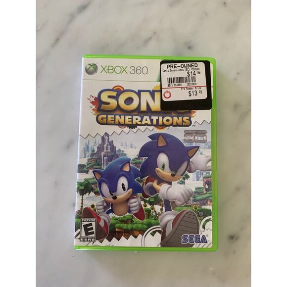 Microsoft | Video Games & Consoles | Sonic Generations Xbox 36 | Poshmark